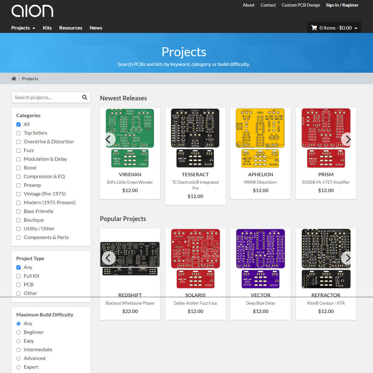 New website launching today - Aion FX