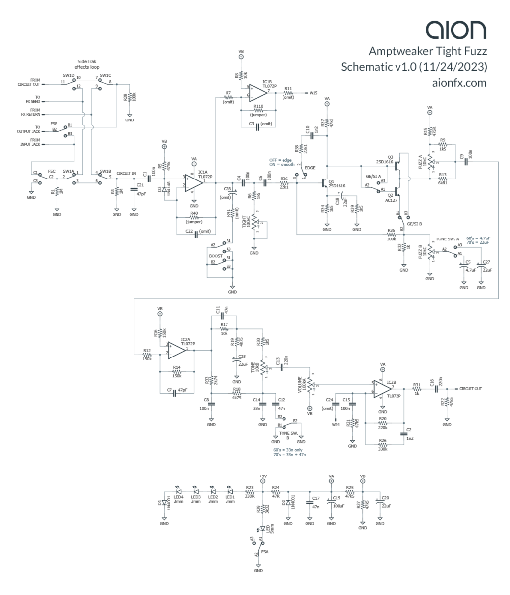 Tracing Journal: Amptweaker Tight Fuzz - Aion FX